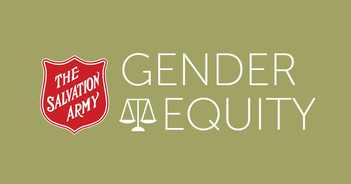 Gender Equity - Salvation Army Canada Gender Equity - Salvation Army Canada