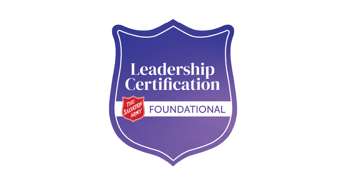 Foundational Leadership Certification - Salvation Army Canada