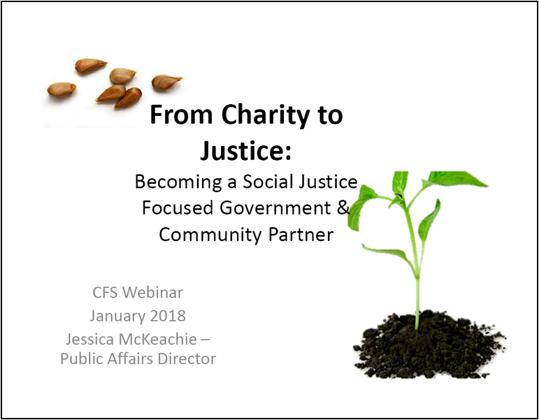 CFS WEBINAR SERIES #4 - Salvation Army Canada